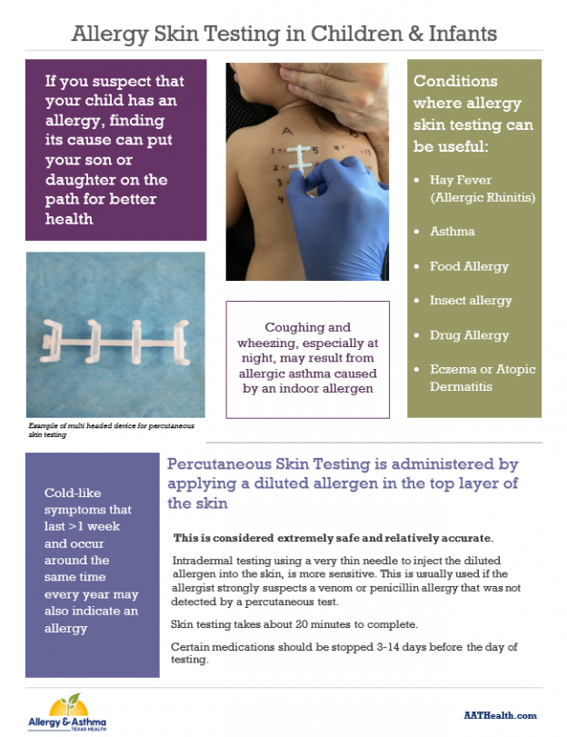 Skin Allergy Testing in Children & Infants | Allergy & Asthma Texas Health